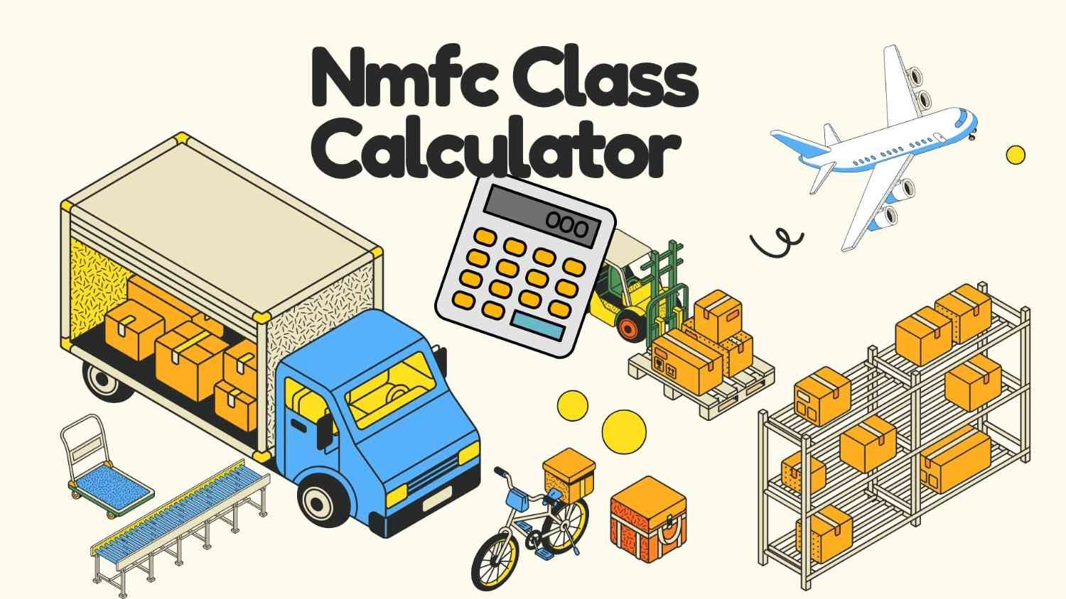 Free NMFC Class Calculator – Find Your Freight Class Instantly